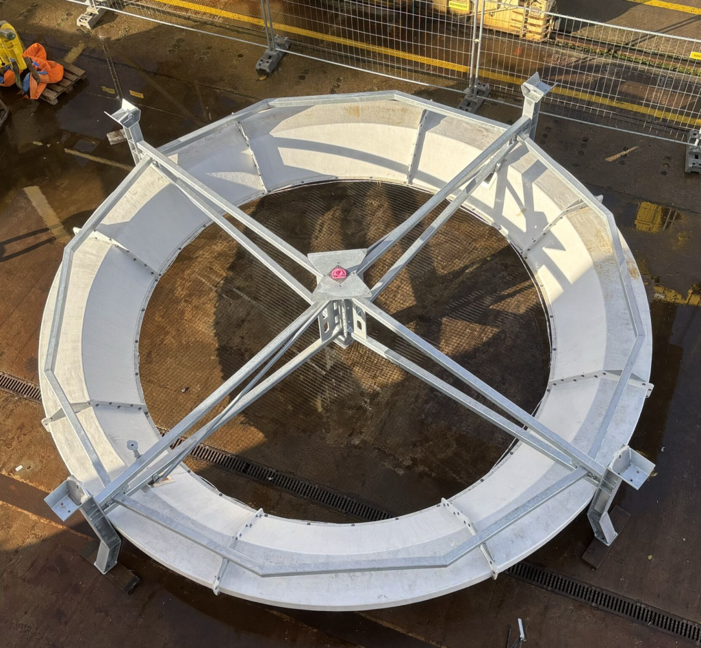 Reusable and stackable flange cover - Circular Covers
