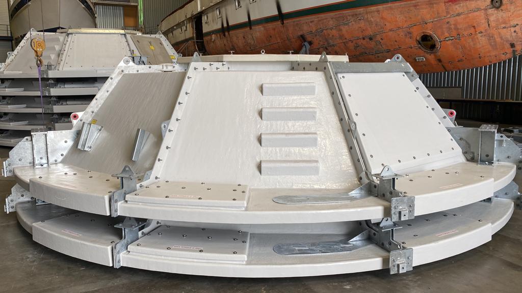 NH news reports on production monopile covers for Vattenfall - Circular ...